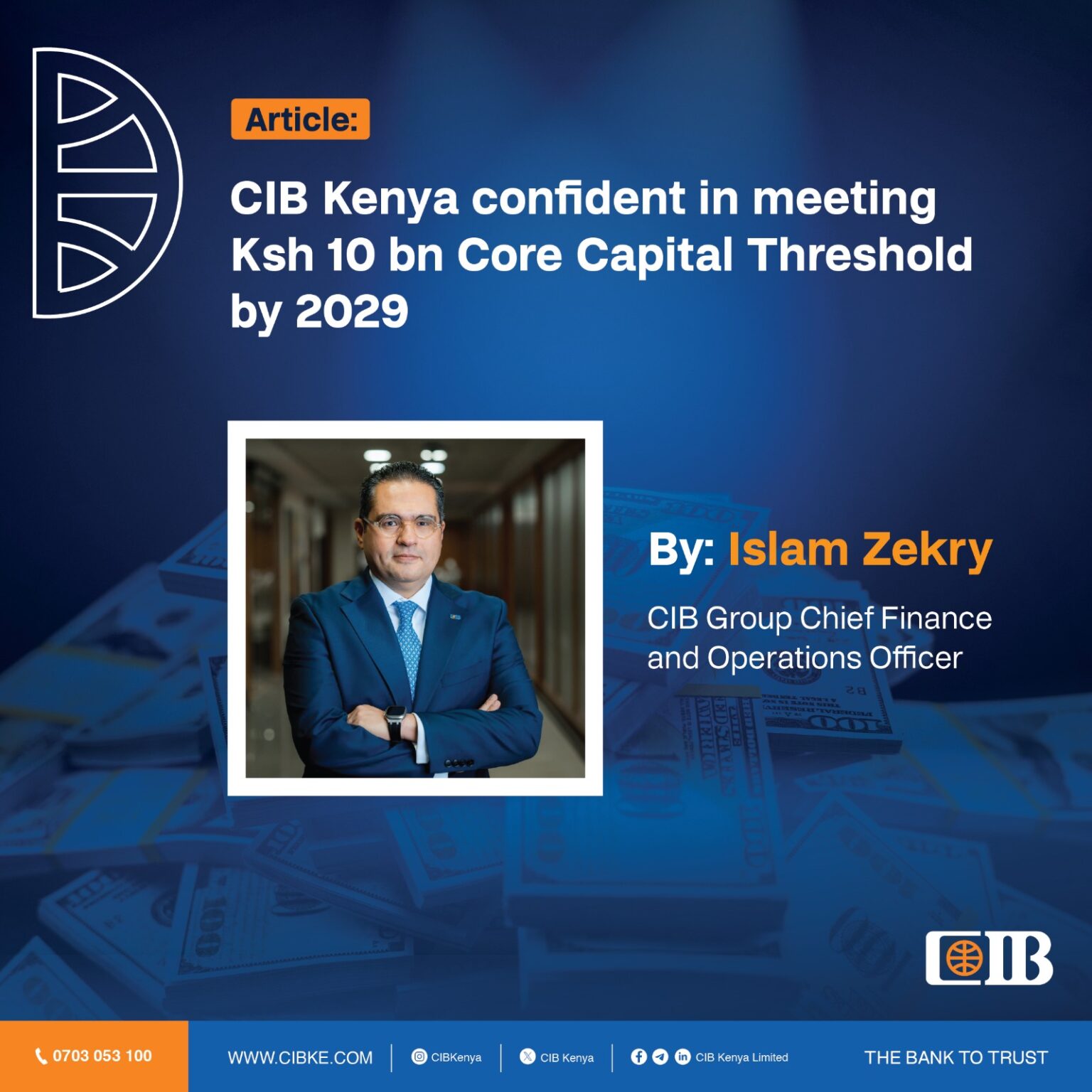 CIB Kenya Confident in Meeting KSh 10bn Core Capital Threshold by 2029 ...
